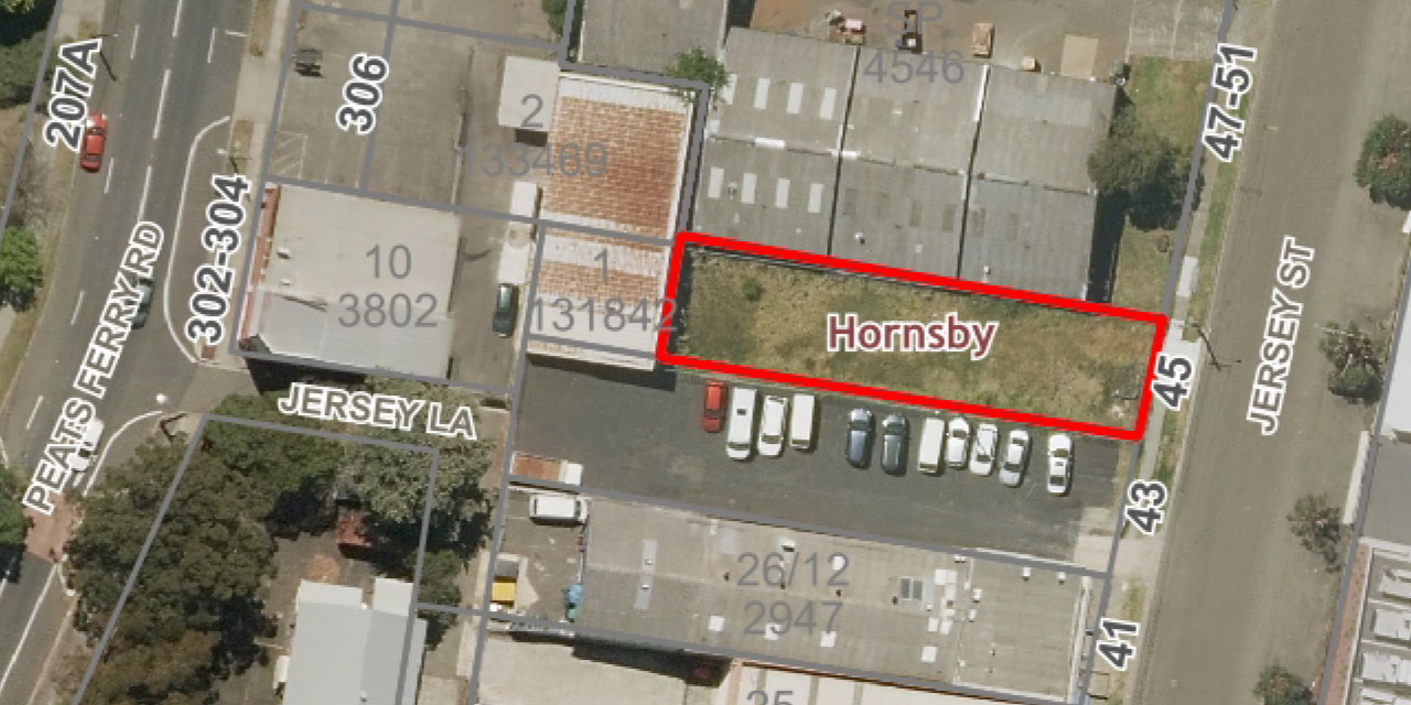 Classification of Public Land – 45 Jersey St, Hornsby | Yoursay Hornsby